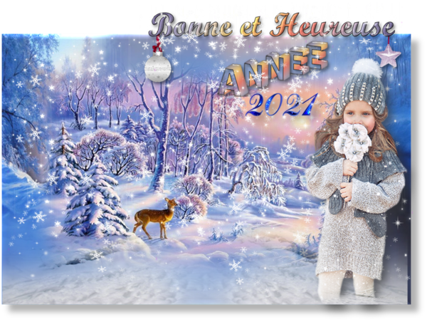 SALUONS LA NOUVELLE ANNEE 2021