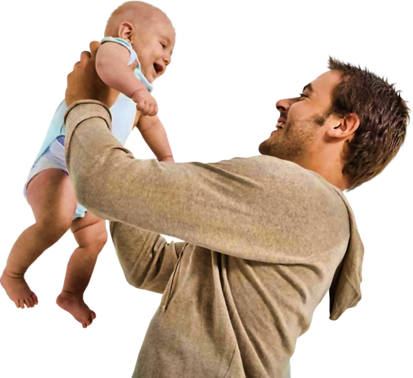 Le Papa Et Son Enfant