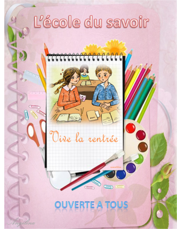 a crea perso la rentree des classes