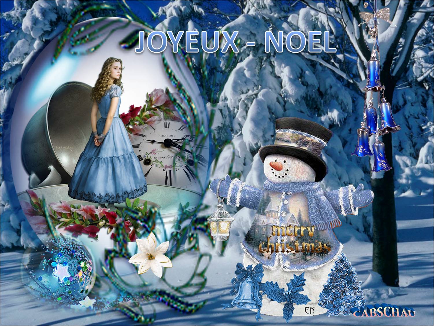 LE BONHOMME DE NEIGE