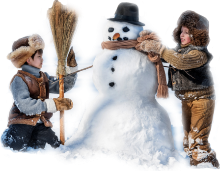 LE BONHOMME DE NEIGE