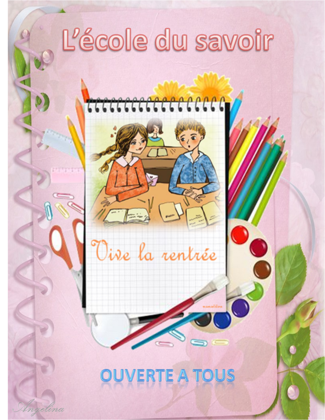 a crea perso la rentree des classes